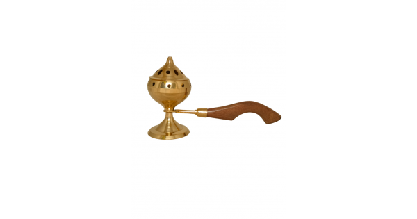 Brass Dhoop Dani Incense Burner Loban Stand Dhooparat (Length 8 Inches ...