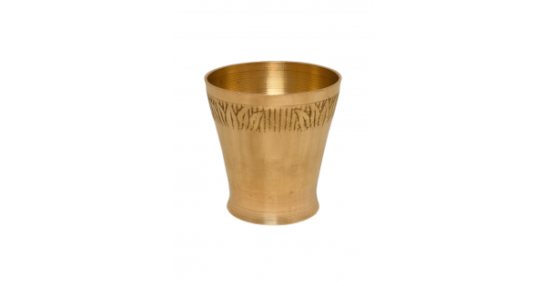 Brass Small Puja Glass / Tumbler for Laddu Gopal / Deity / Prasad ...