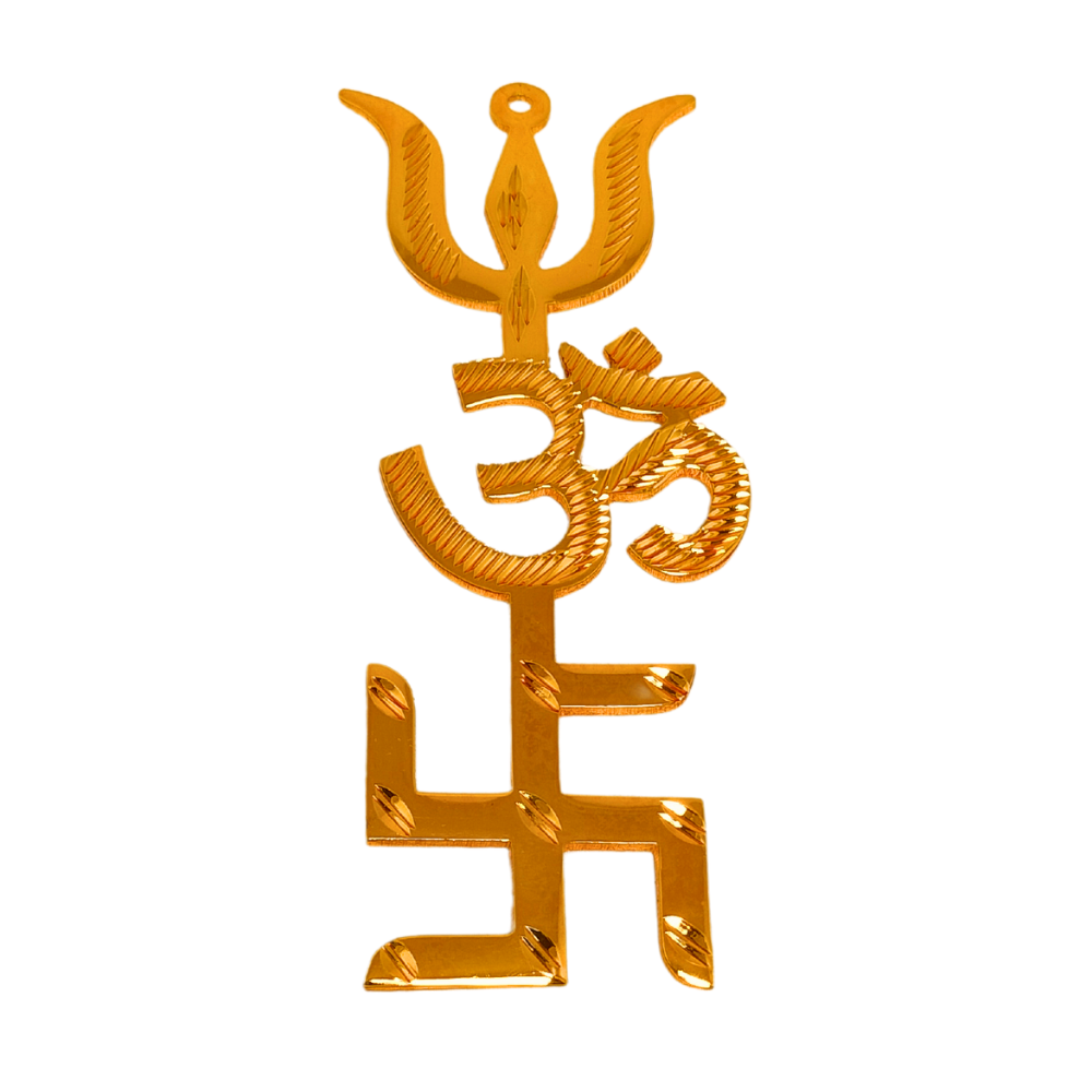 Swastik Trishul And Om