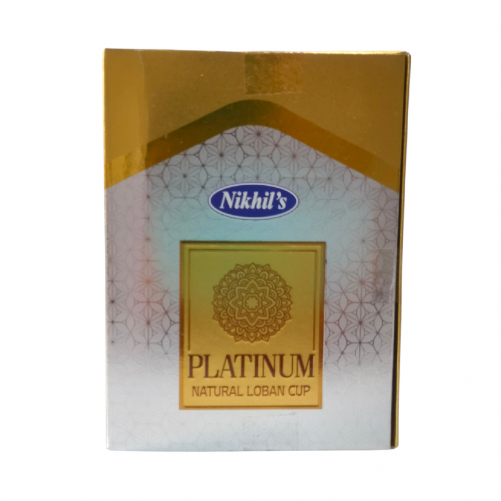 Nikhil Platinum Natural Loban Cup (₹110)