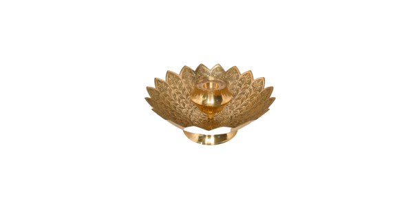 Brass Incense stick Holder/ Agarbatti Stand/ Agardaan (flower shaped ...