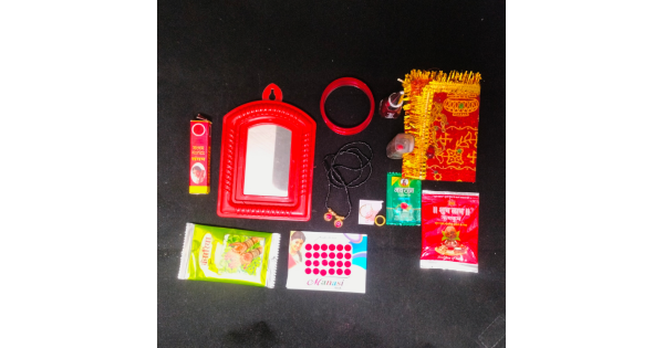 Matarani Solah Shringar Set of 16 Items, Devi Shringar kit for Pooja ...