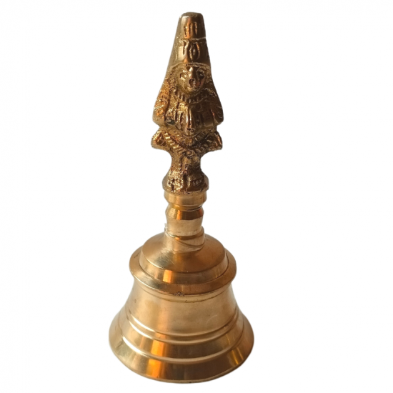 Brass Bell/ Pooja Ghanti 4 Inch (₹460)