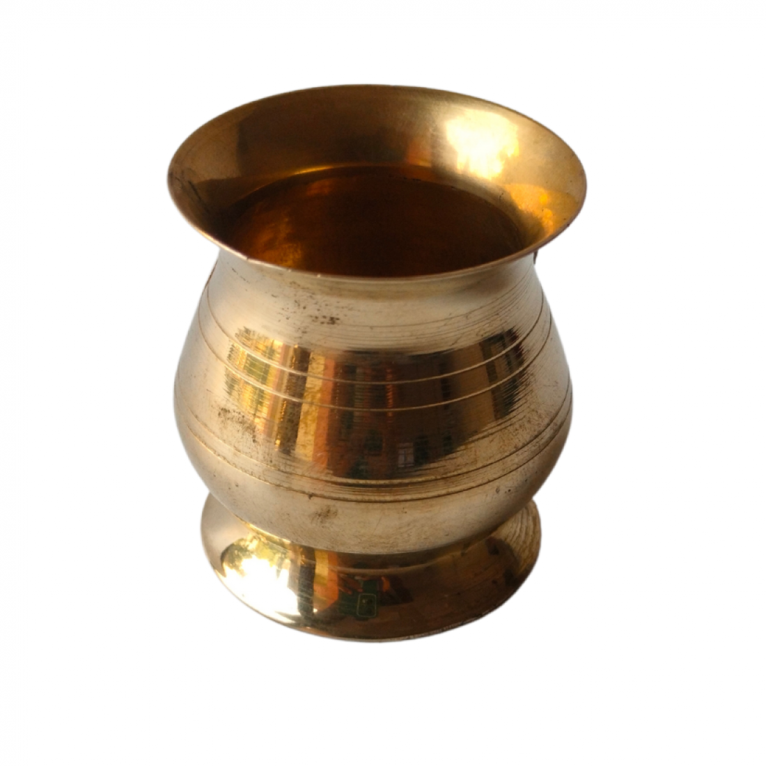 Brass Parsi (Long) Lota for Pooja (Height 2 Inches) (₹270)