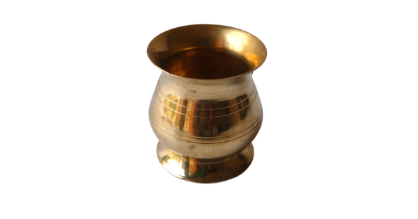 Brass Parsi (Long) Lota for Pooja (Height 2 Inches) (₹270)