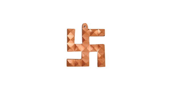 Copper Swastik Pyramid 3 Inch (₹520)