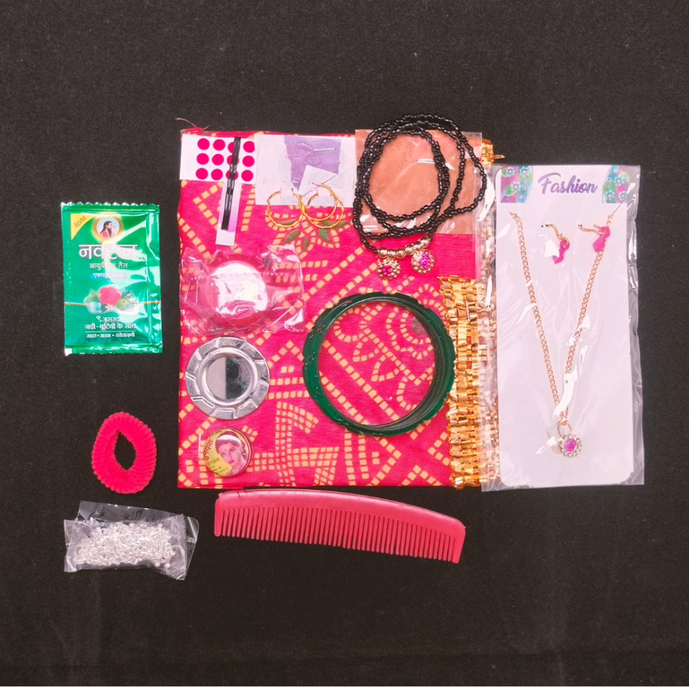 Matarani Solah Shringar Set of 16 Items, Devi Shringar kit for Pooja ...