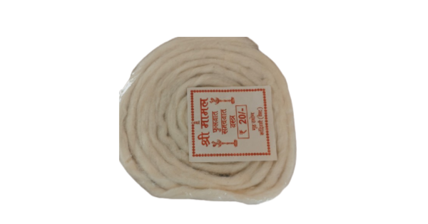Raw Loose Cotton for Pooja, Cotton for Diya Wicks, Rui for batti 15gms ...