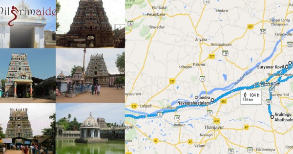 Navagraha Yatra, Tamil Nadu, Pilgrimage